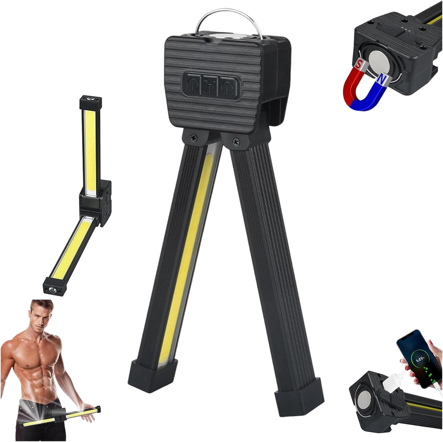 Amazon.com: Posing Gym Lamp, 180° Portable Gym Lamp for Posing with 7th ...