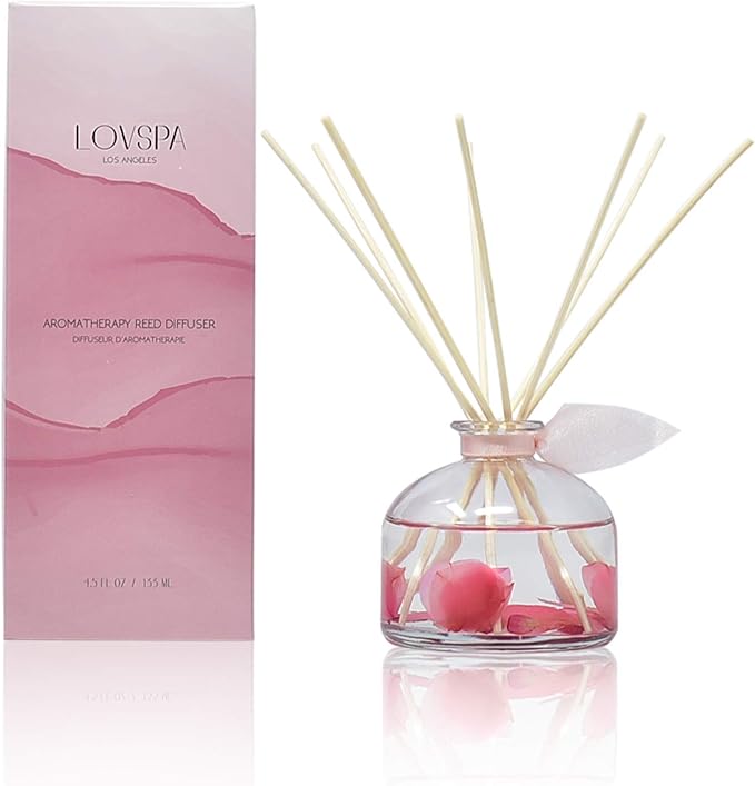 Amazon.com: LOVSPA Moroccan Rose Scented Sticks Reed Diffuser Oil Gift ...