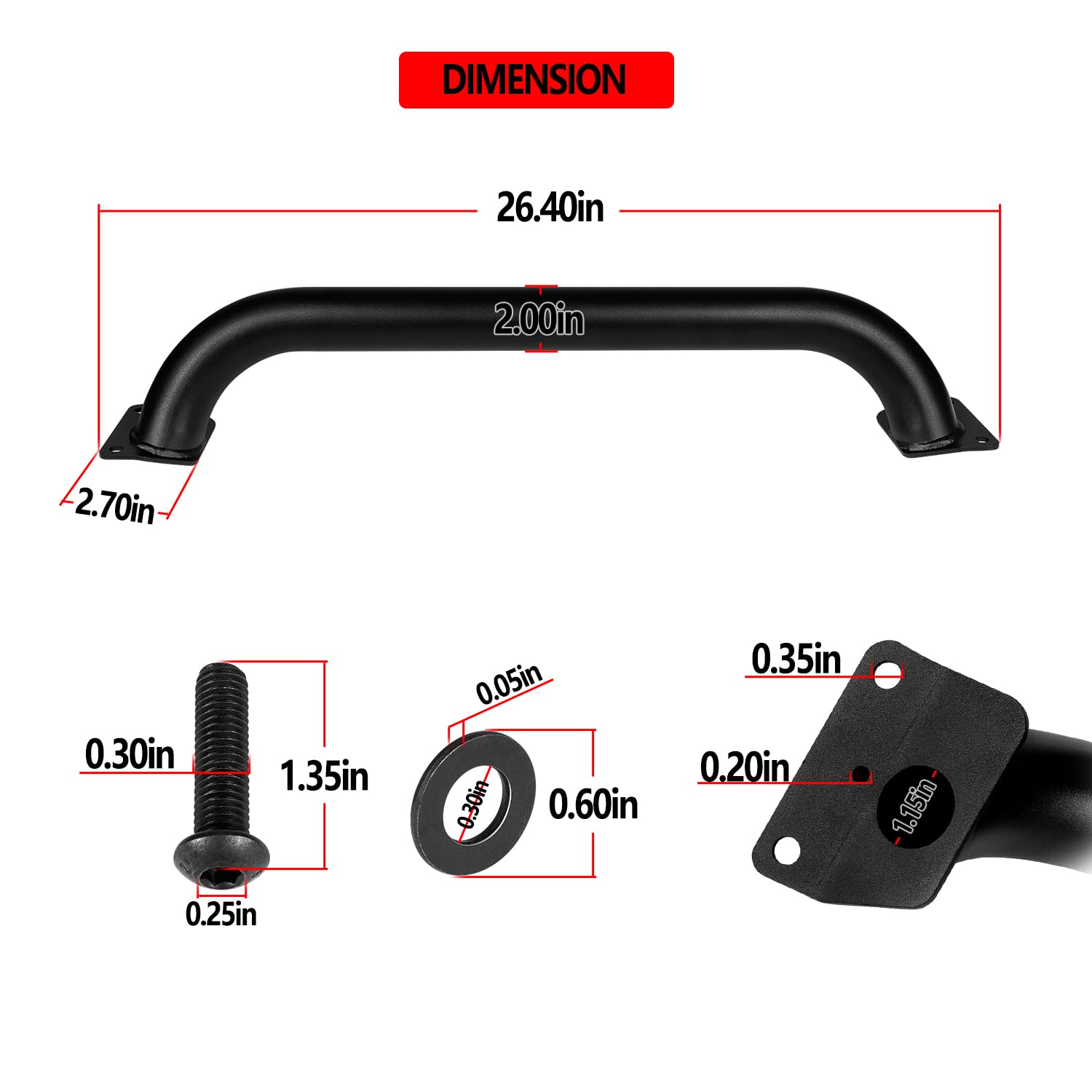 Grille Winch Brush Guard 82215351 for Jeep Wrangler JL JLU Unlimited ...