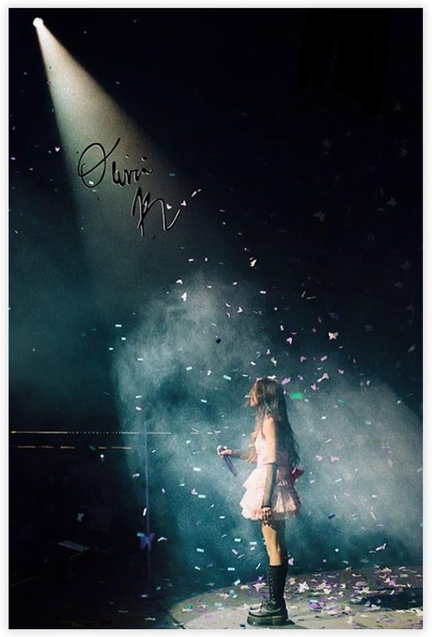 Amazon.com: WYDHBFD Olivia Rodrigo Cover Poster Canvas Poster Unframe ...