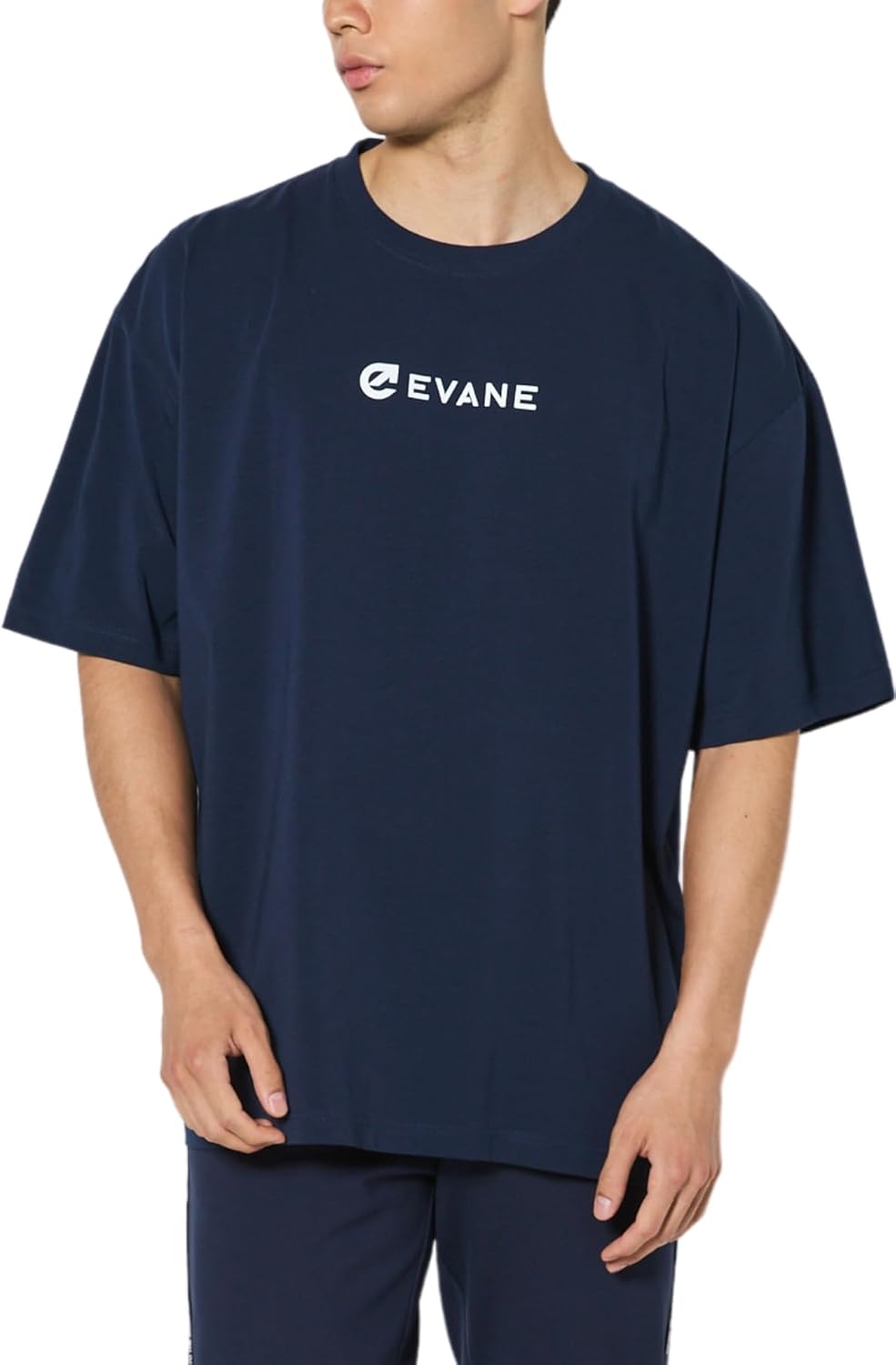 Amazon | [EVANE] エバン オーバーサイズ コットン ストレッチ Tシャツ 山澤 礼明 監修 | Tシャツ・カットソー 通販