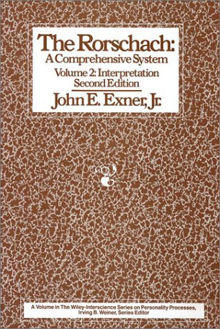 Amazon.com: The Rorschach: A Comprehensive System, Vol. 2 ...