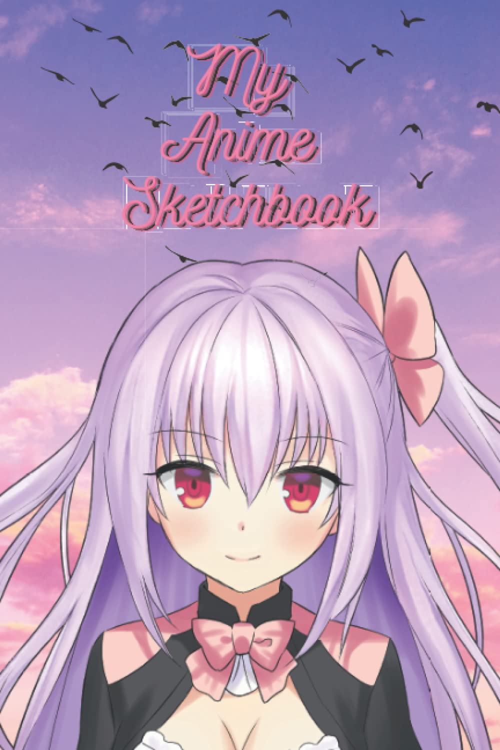 My Anime Sketchbook: Blank Cute Kawaii Anime Sketchbook for teen girls ...