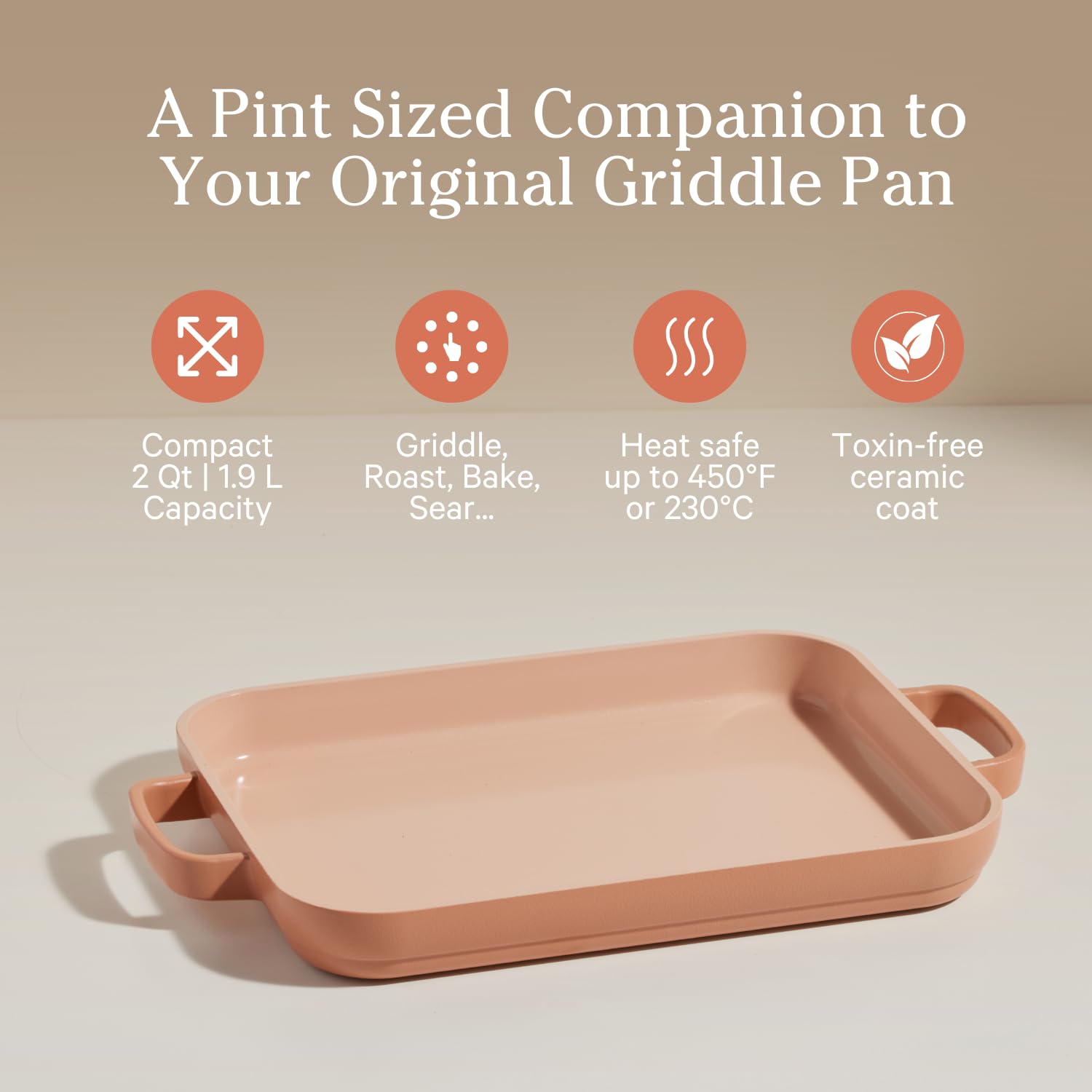 Snapklik.com : Our Place Mini Griddle Pan 9"