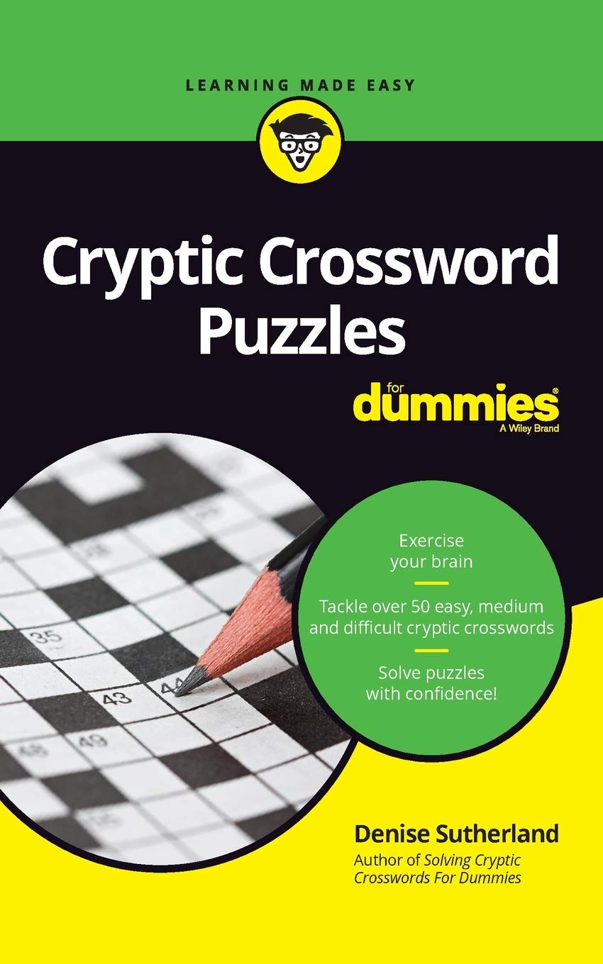 Cryptic Crossword Puzzles For Dummies: Amazon.co.uk: Sutherland, Denise ...