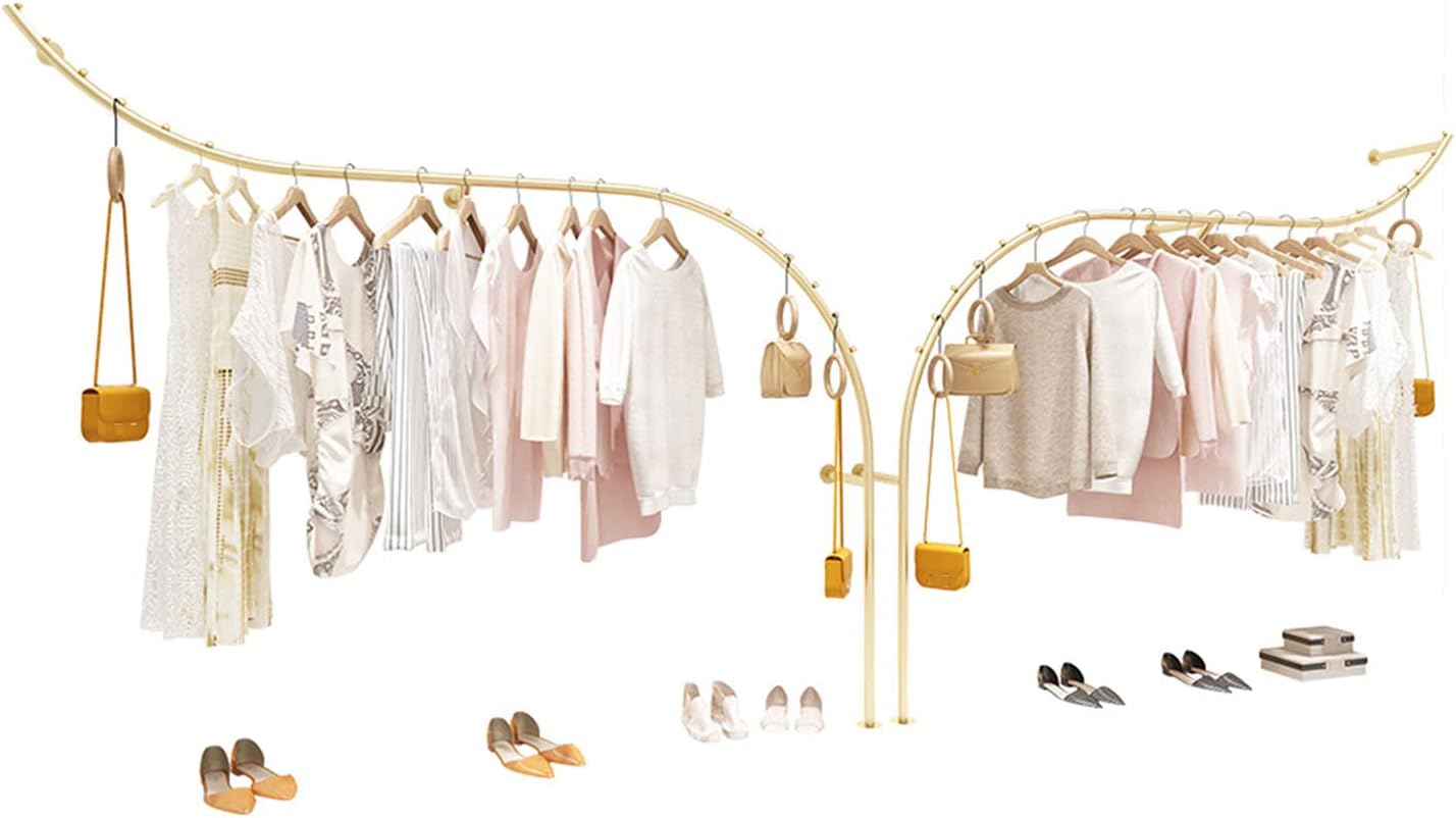 Amazon.com: Retail Clothing Display Racks Hang Clothes Rack, Boutique ...