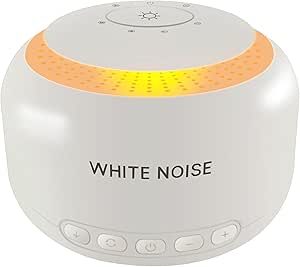 Amazon.com: GonnaGokur White Noise Sound Machine, Portable Sleep ...