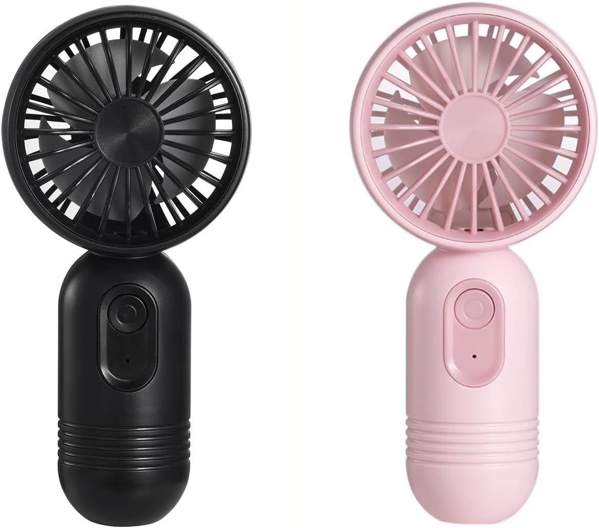 Amazon.com: QQT Mini Handheld Fan,Small Personal Fan with 3Speeds ...