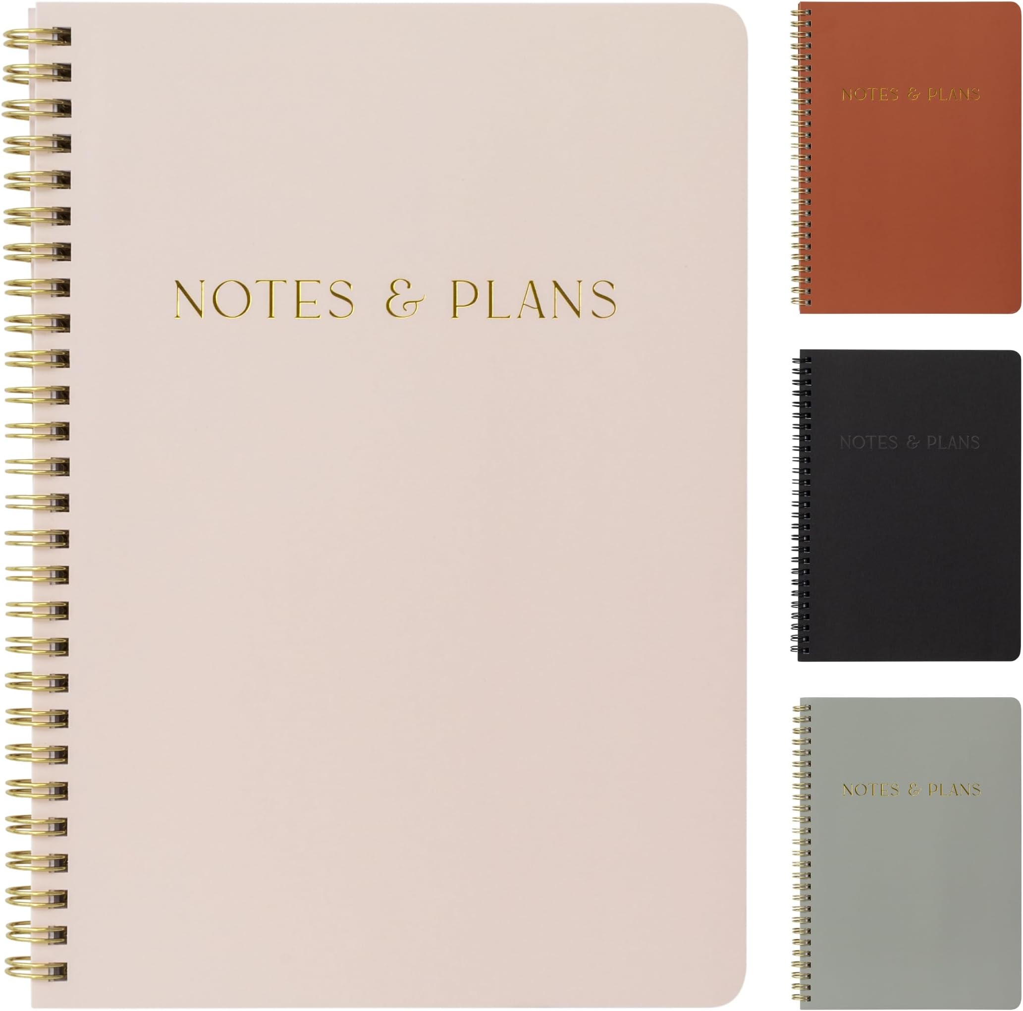 Beautiful Daily Planner And Notebook With Hourly Schedule - Aesthetic ...