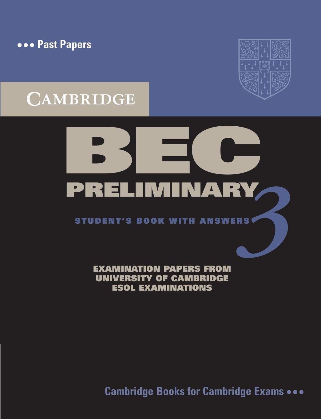 Amazon.com: Cambridge Bec Preliminary 3 (BEC Practice Tests ...
