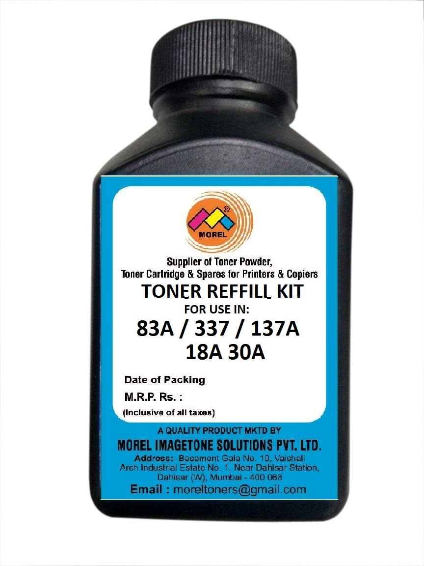 morel 83A Toner Powder Compatible for USE in HP Laserjet 83A 337 137A ...
