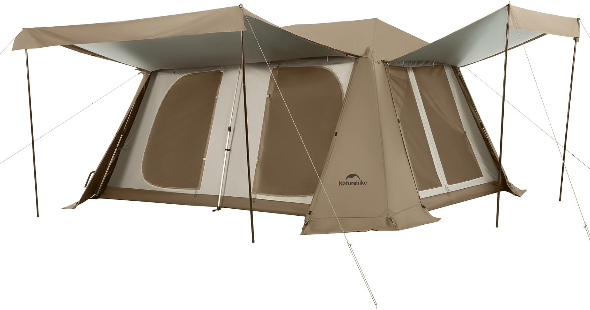 Naturehike Village Instant Tent Camping Tent With Full Rainfly ...