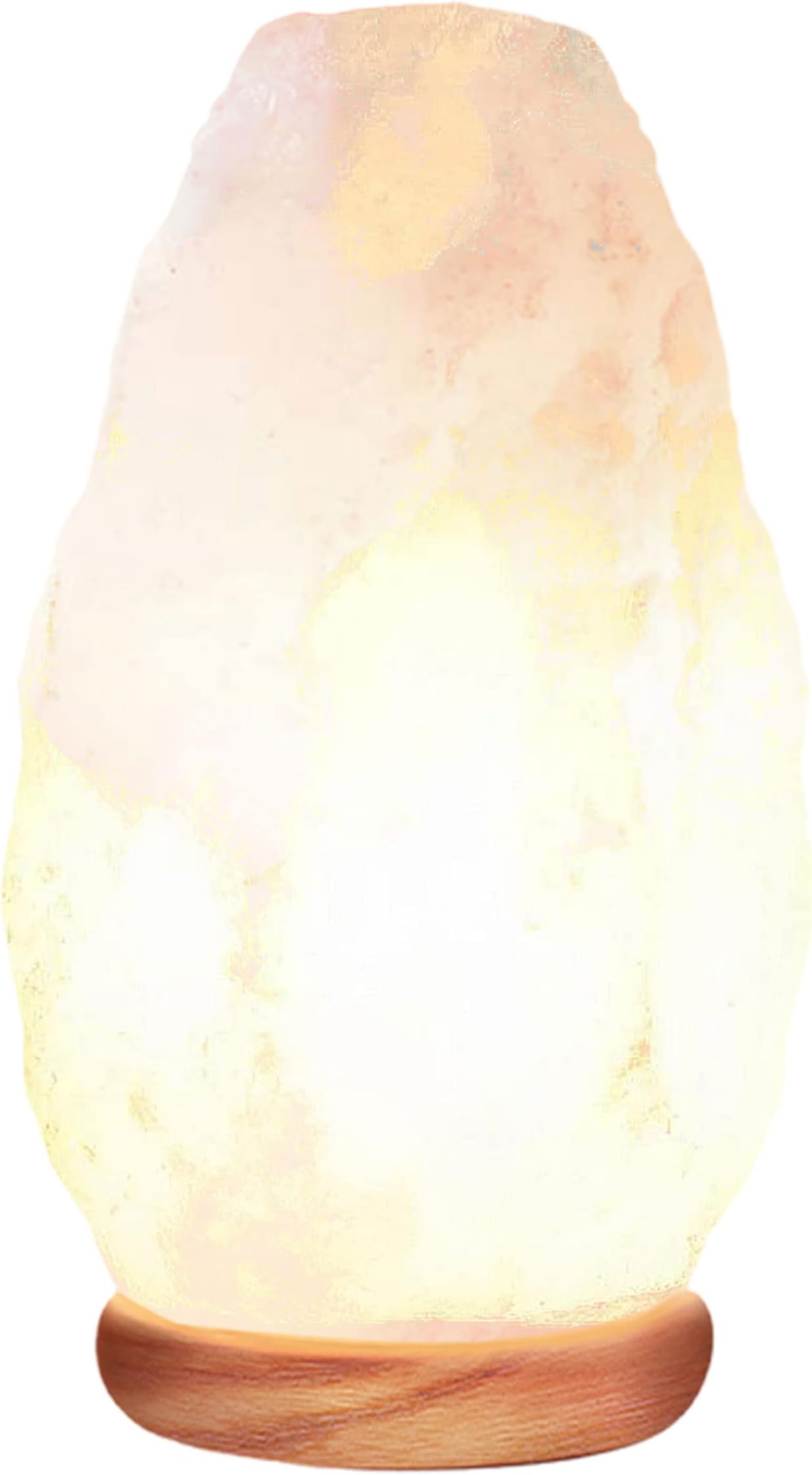 Amazon.com: LED White-Color Changing Pure Himalayan Salt Lamp 7 Inches ...