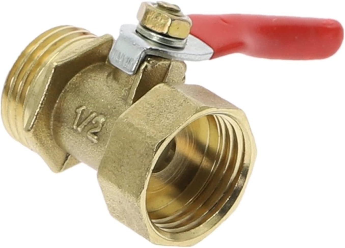 Amazon.com: KENID Brass Small Ball Valve 1/8 1/4 3/8 1/2 Inch Female ...