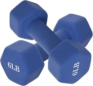 Amazon.com : A Pair Dumbbell Barbell Neoprene Coated Hand Weights ...