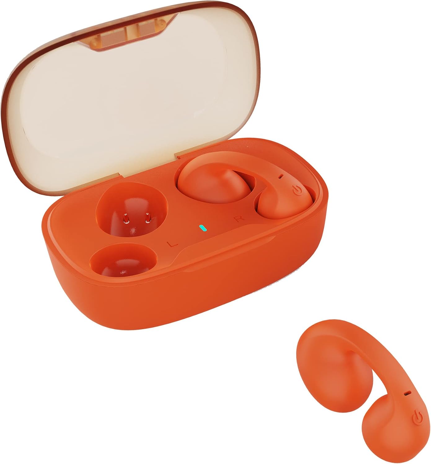 Amazon.com: Xmenha Wireless Ear Clip Bone Conduction Headphones Open ...