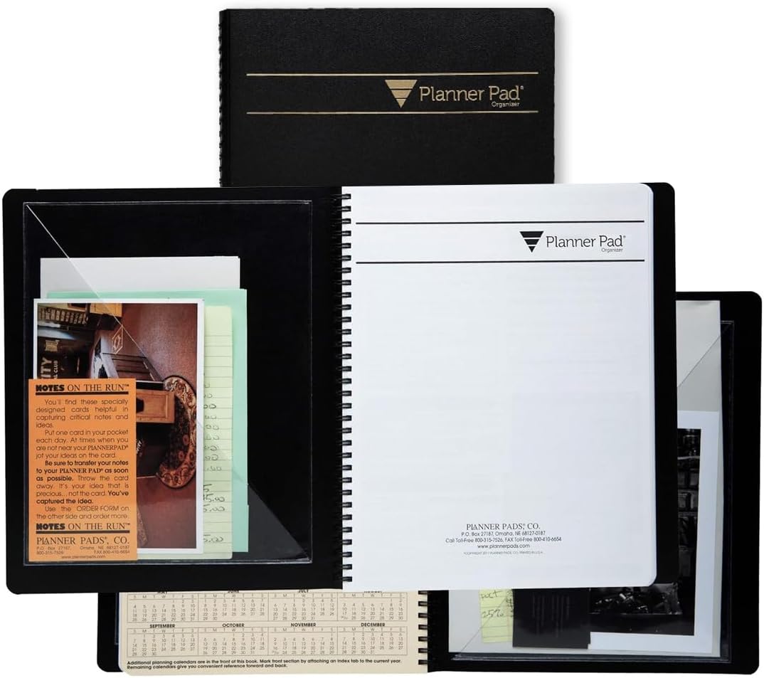 2024 Planner - 3-tier Down Weekly & Monthly Planner Spiral Bound ...