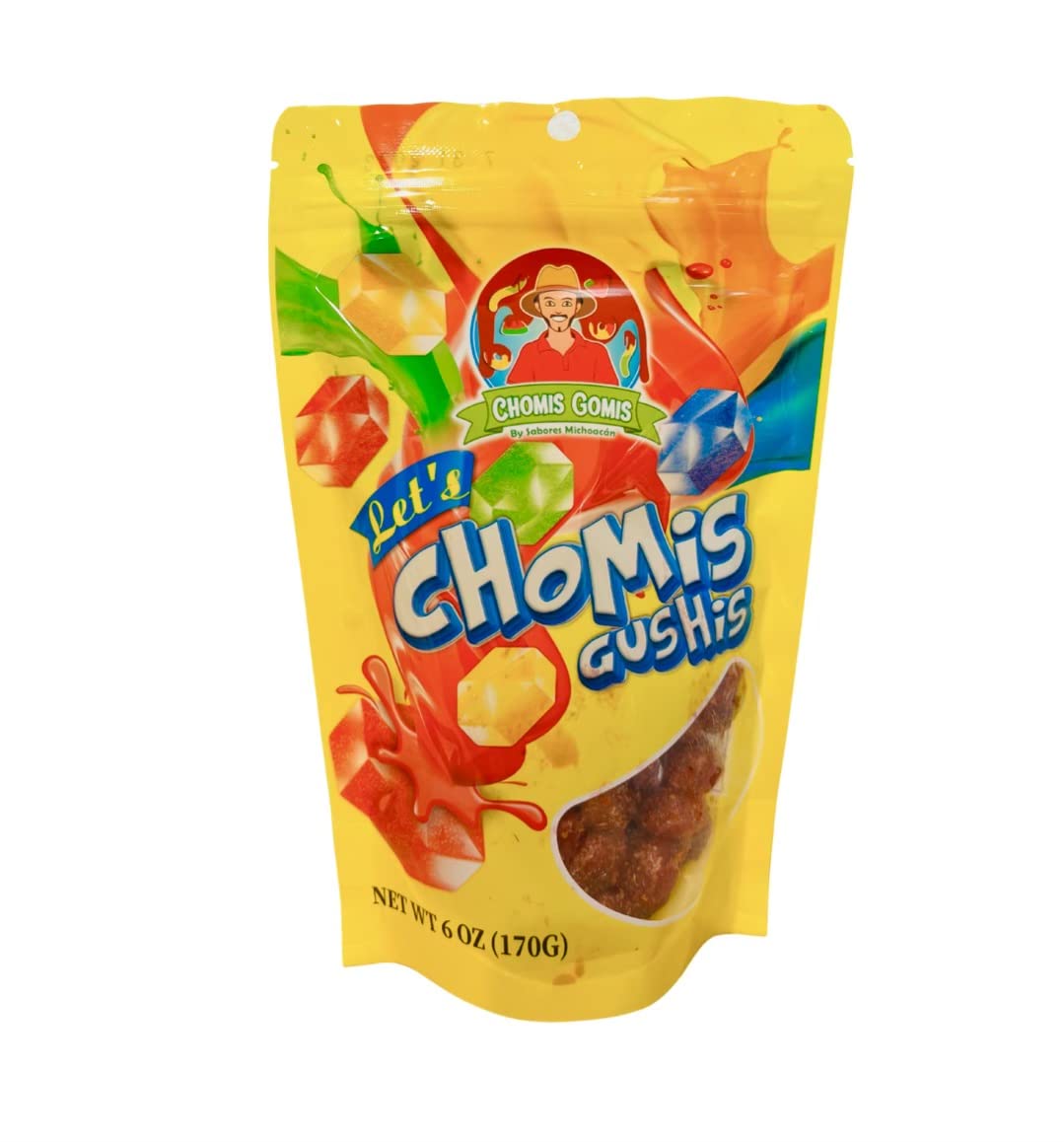 Amazon.com : Chomis Gomis Candy Chamoy Gummy (Chomis Gushis) : Grocery ...