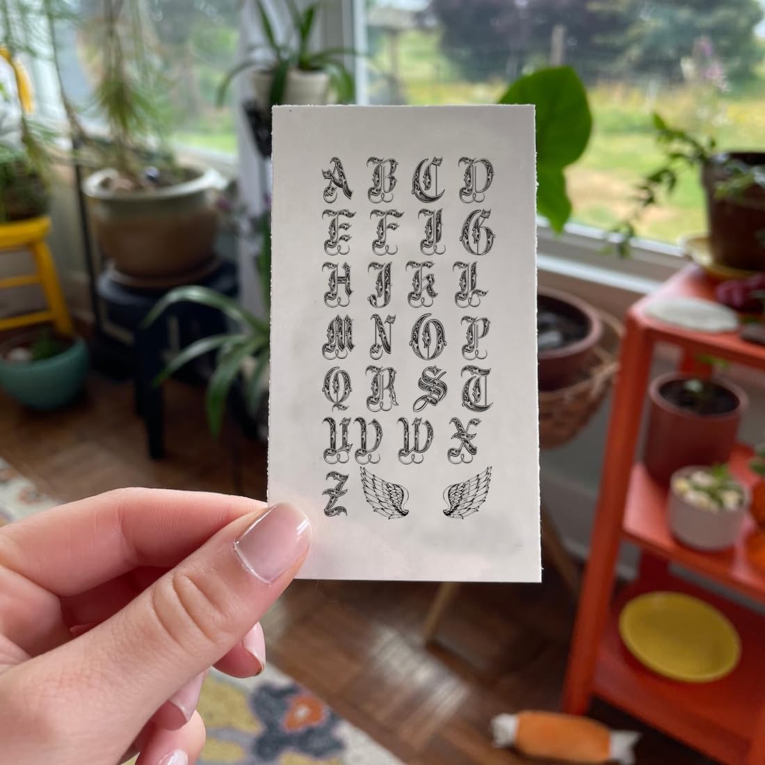 Tattoo Alphabet A To Z