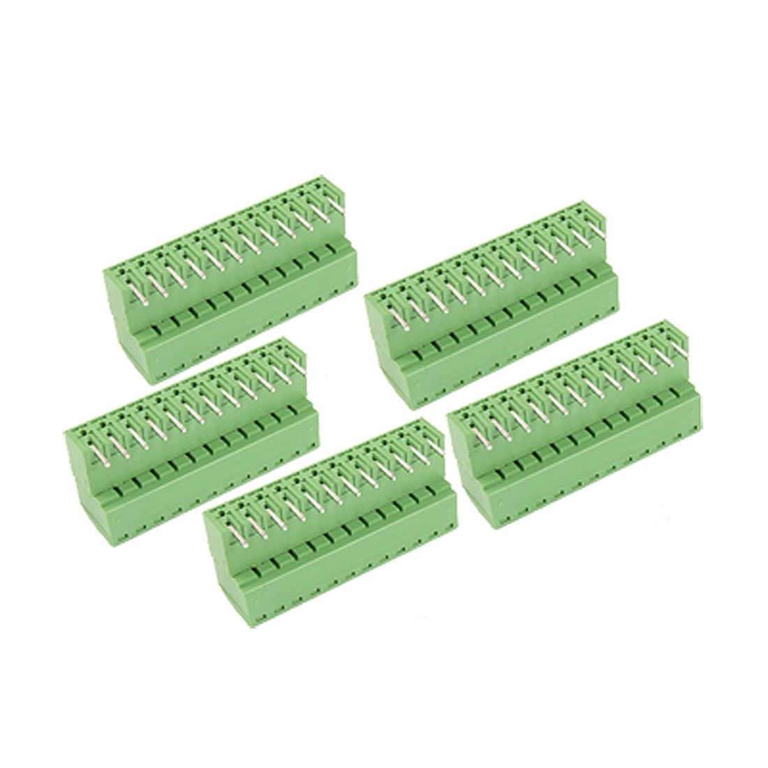 Uxcell a11042200ux0027 5 Piece 12P 3.5 mm Pitch COMBICON Connector In ...