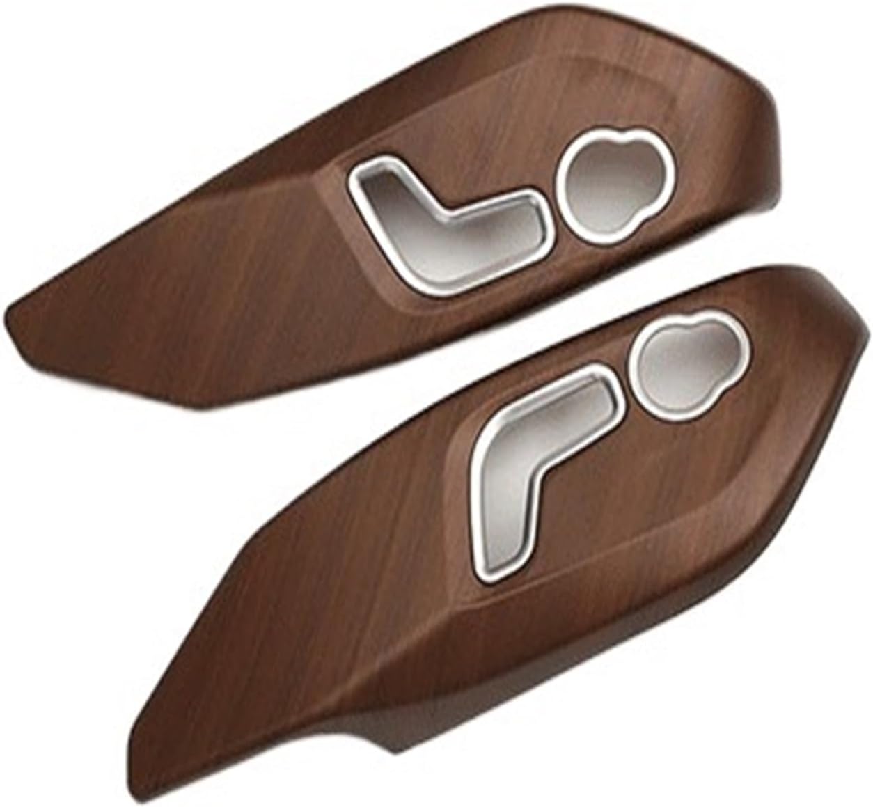 Amazon.co.jp: ボルボ xc90 xc60 s90 s60 v90 v60 内装ステッカーカーアクセサリーシート調整装飾フレームカバー (Color : 2pcs-02, Size ...