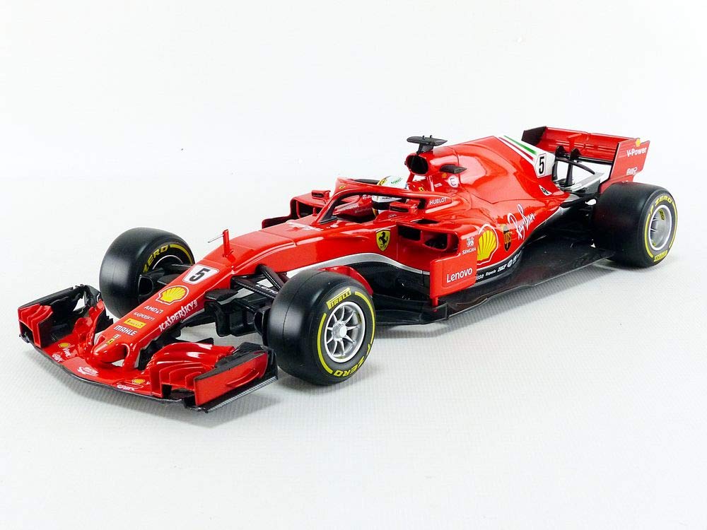 Bburago 1: 18 Ferrari Sf18 - Diver # 5 Sebastian Vettel : Amazon.in ...