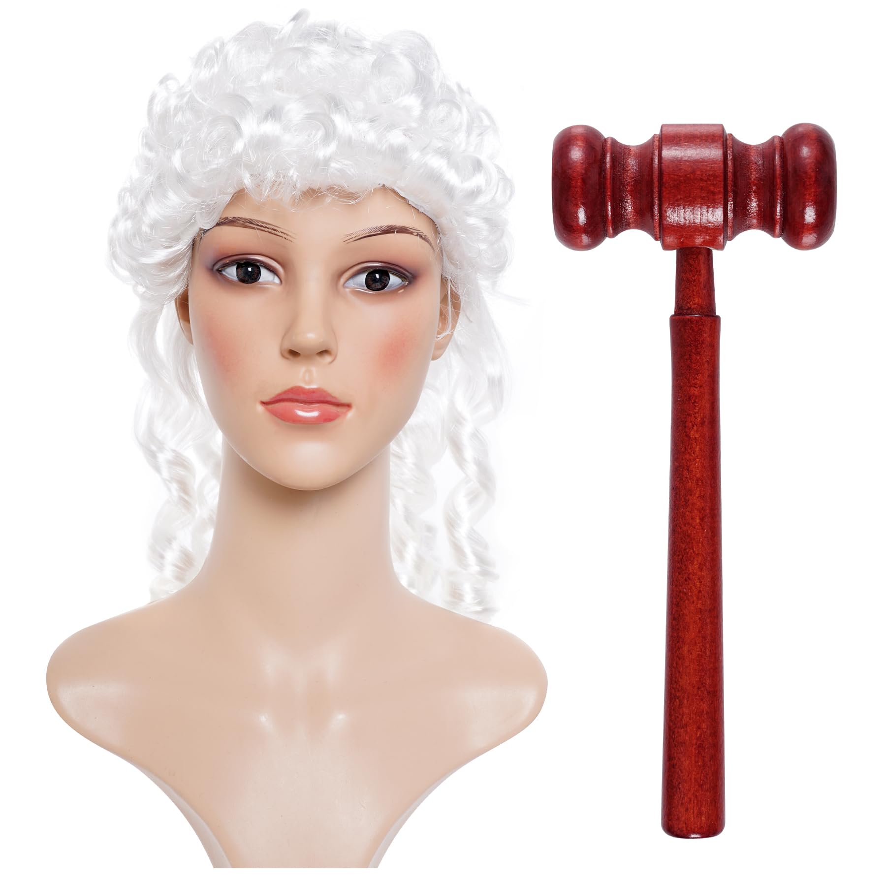 Amazon.com: yeabwps 2Pcs Judge Costume Accessories Halloween Lawyer ...