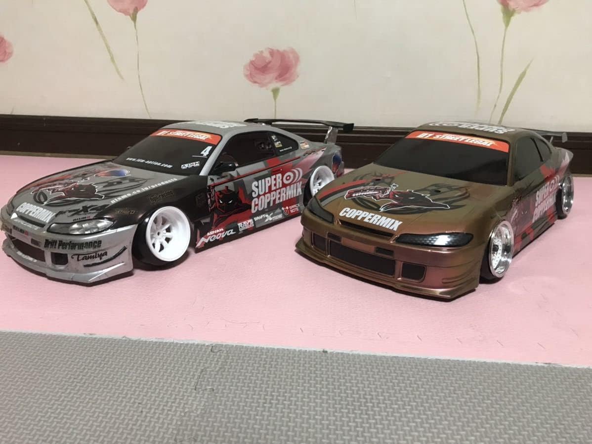 Amazon.co.jp: 1/10 日産 シルビア S15 ドリフト ラジコンボディセット タミヤ TAMIYA NISSAN SILVIA ...