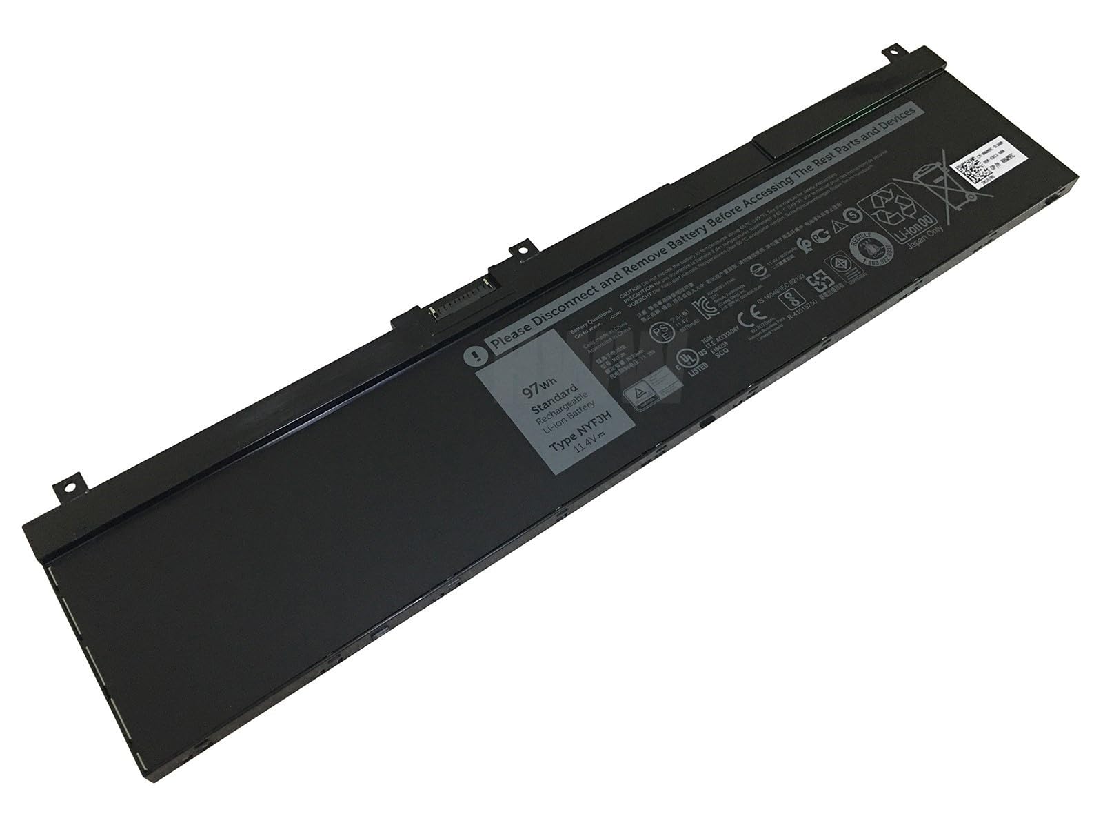 Amazon.com: K KYUER HWW New 11.4V 97Wh NYFJH Battery Compatible with ...