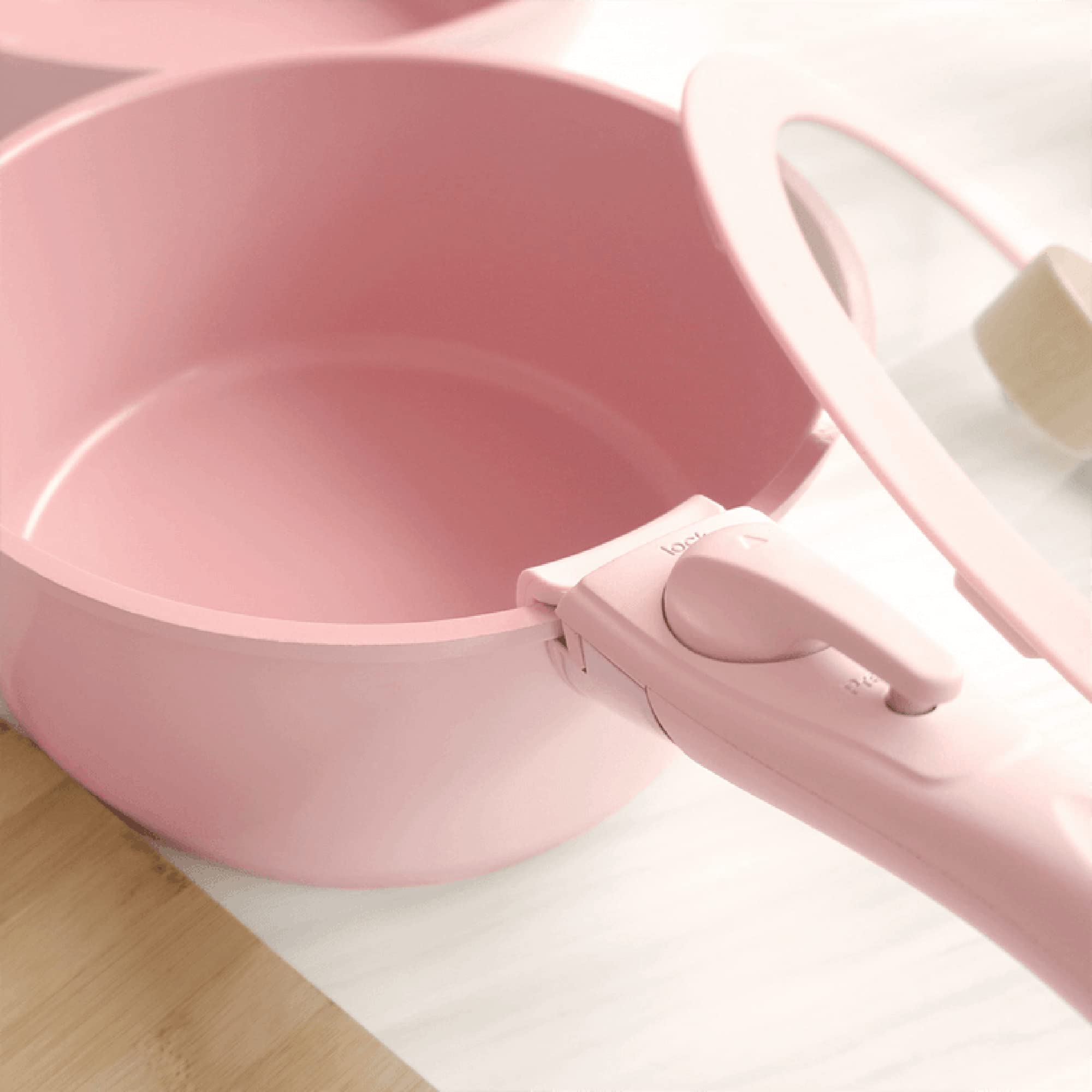 Snapklik.com : Neoflam FIKA MIDAS Plus Collection Pink 7pc Cookware Set Stovetop Induction ...