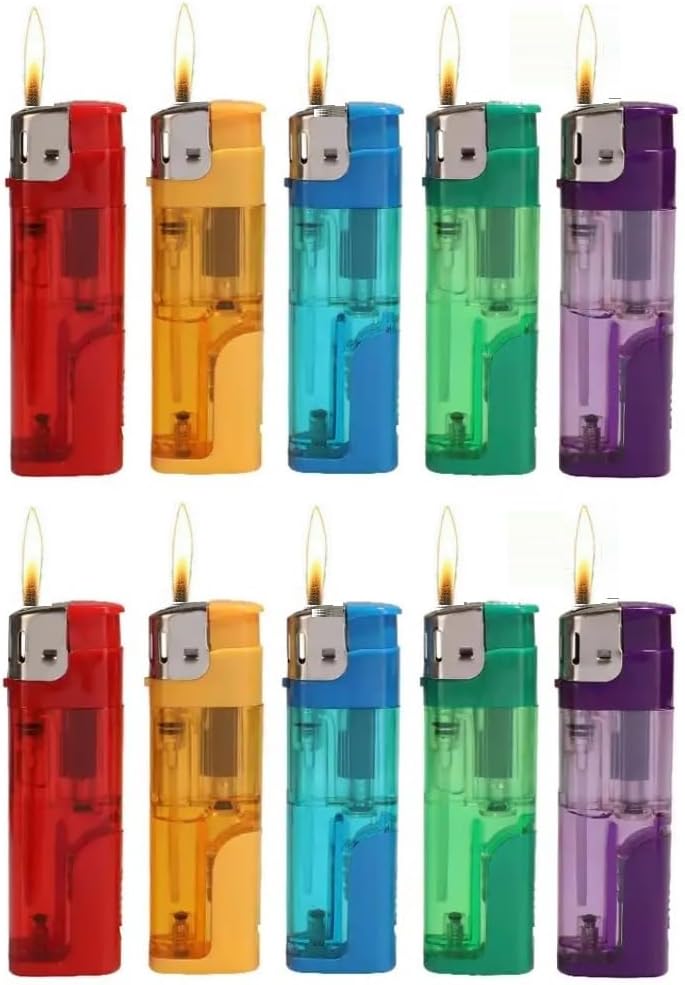 5 X PROF ELECTRONIC -ANIMAL PORTRAIT - LIGHTERS MAXI SIZE GAS ...