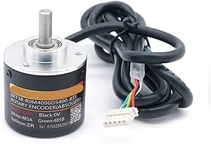 IYEYVDKJ 1pc Rotary Absolute Encoder with RS485 SSI CAN Interface and Power-Off Memory ...