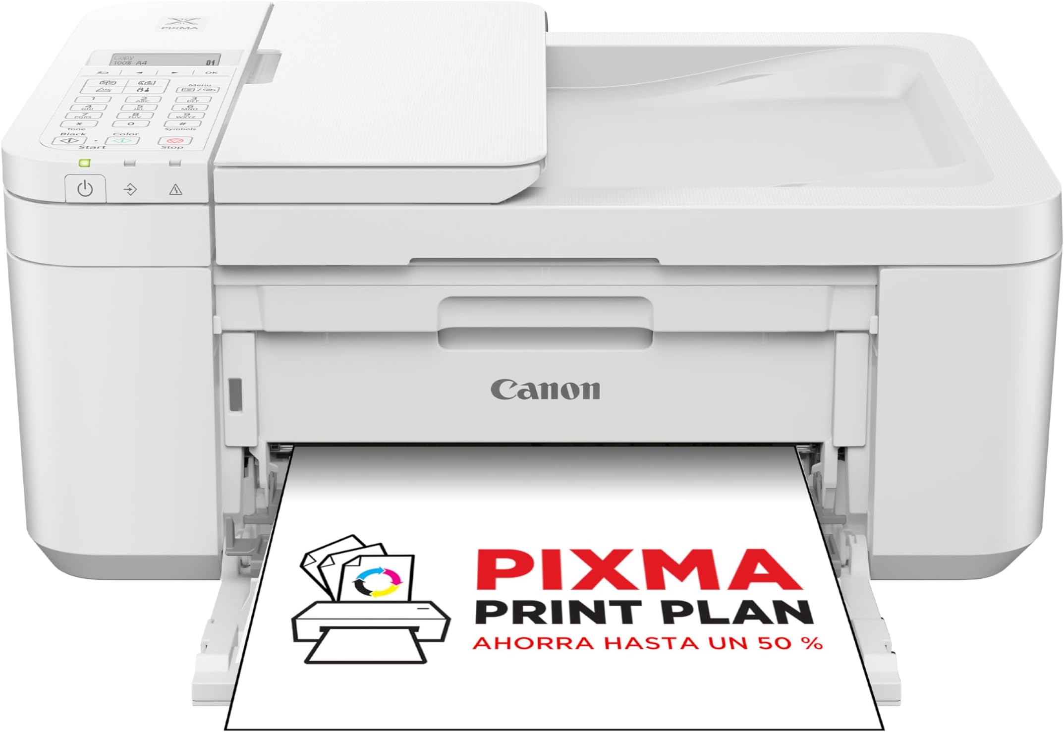 Canon PIXMA TR4750i - Multifunction Wireless Printer 4-in-1 - Print ...