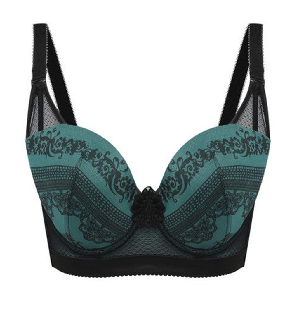 Free-fly Women's Printing Bra, Beauty Back Smoothing Underwire Bralette ...