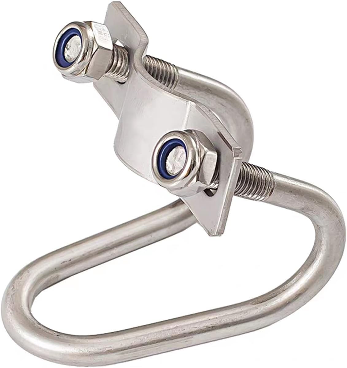 Double U-Cross Pipe Clamp ， 304 Stainless Steel Double U-Bolt Pipe ...