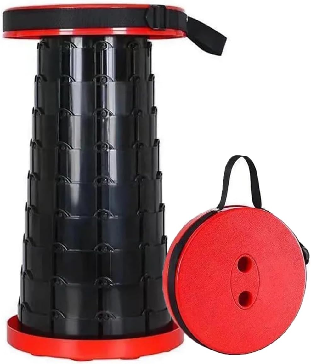 Amazon.com: Portable Collapsible Stool - Adults Heavy Duty 300 lbs ...