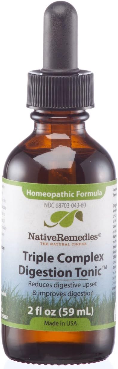 Amazon.com: Native Remedies Triple Complex Digestion Tonic, 2 Fluid ...