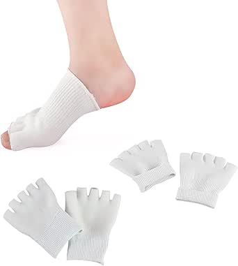 YSTP 2 pair yoga socks Women's Open Five Toe Socks Compression Toe ...