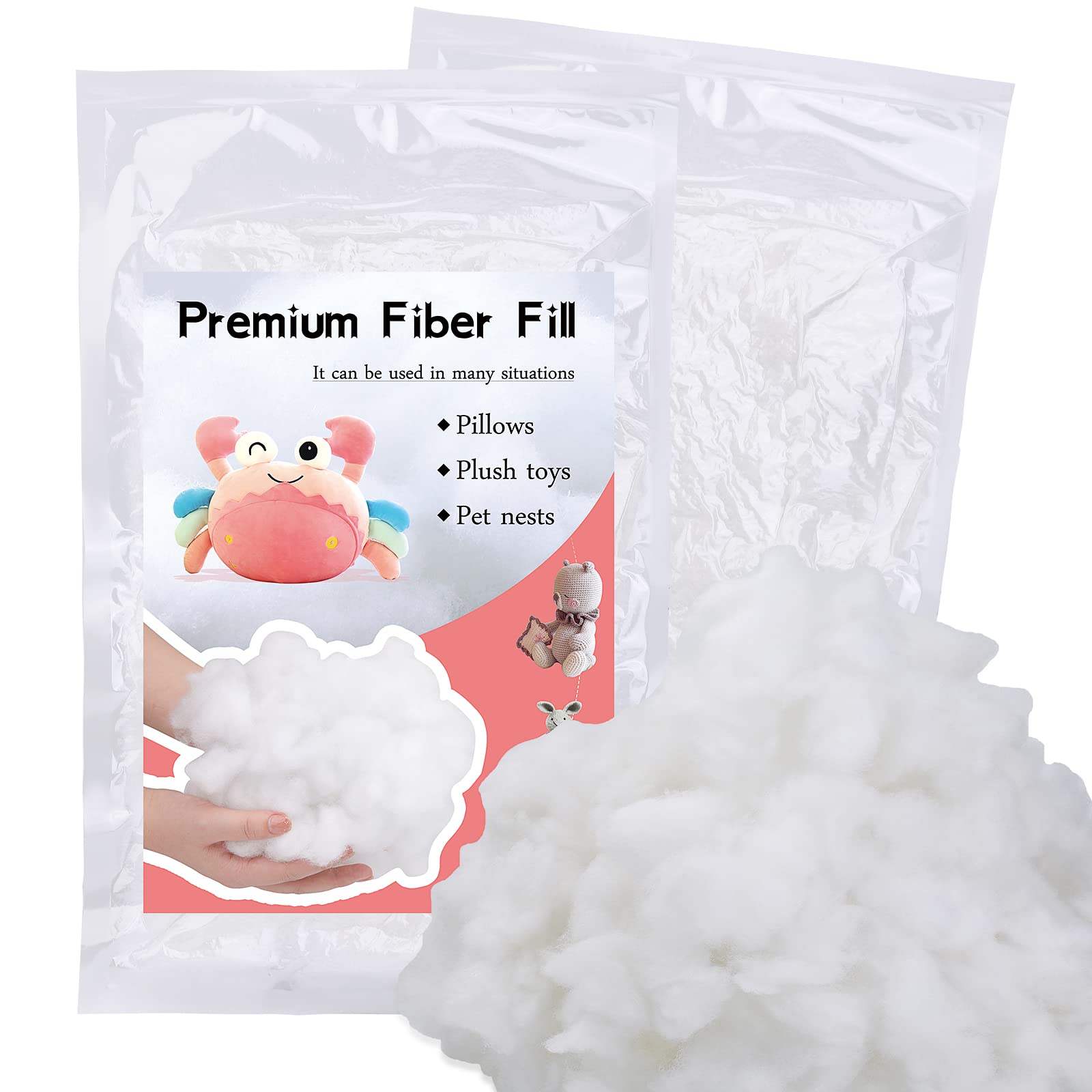 250g Polyester Fiber Filling, Fiber Filling, Super Soft and High ...
