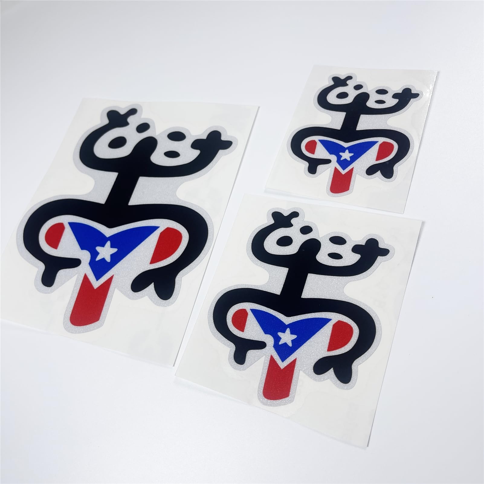 Amazon.com - 10 pcs Set Puerto Rico Sticker Decal Set. Puerto Rico Hard ...