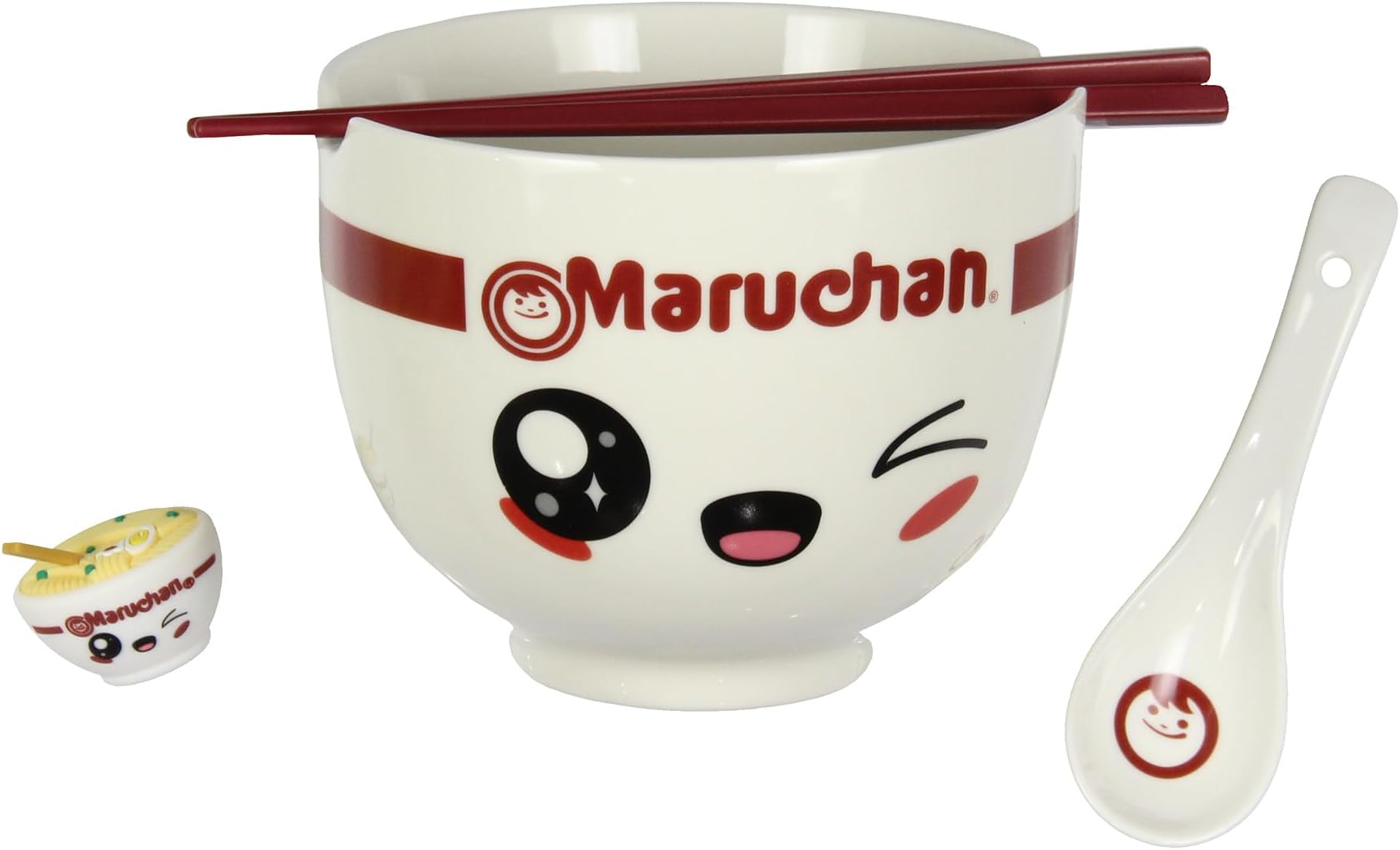 Amazon.com: Seven Times Six Maruchan Ramen Kawaii Face Instant Lunch 4 ...