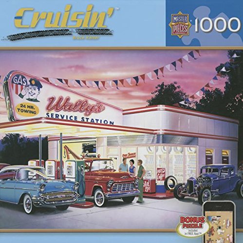 Buy MasterPieces Puzzle Company Cruisin Wallys Service Station Jigsaw ...