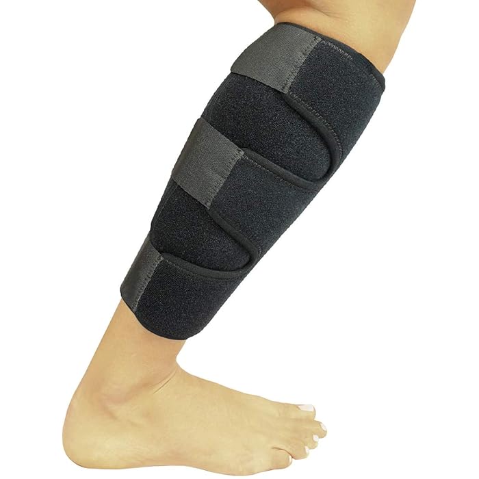 Buy Calf Brace - Adjustable Shin Splint Support - Lower Leg Compression ...
