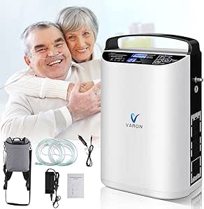 Portable Oxygen Machine 1-5LMin Wheelchair Oxygen Machine for Travel ...