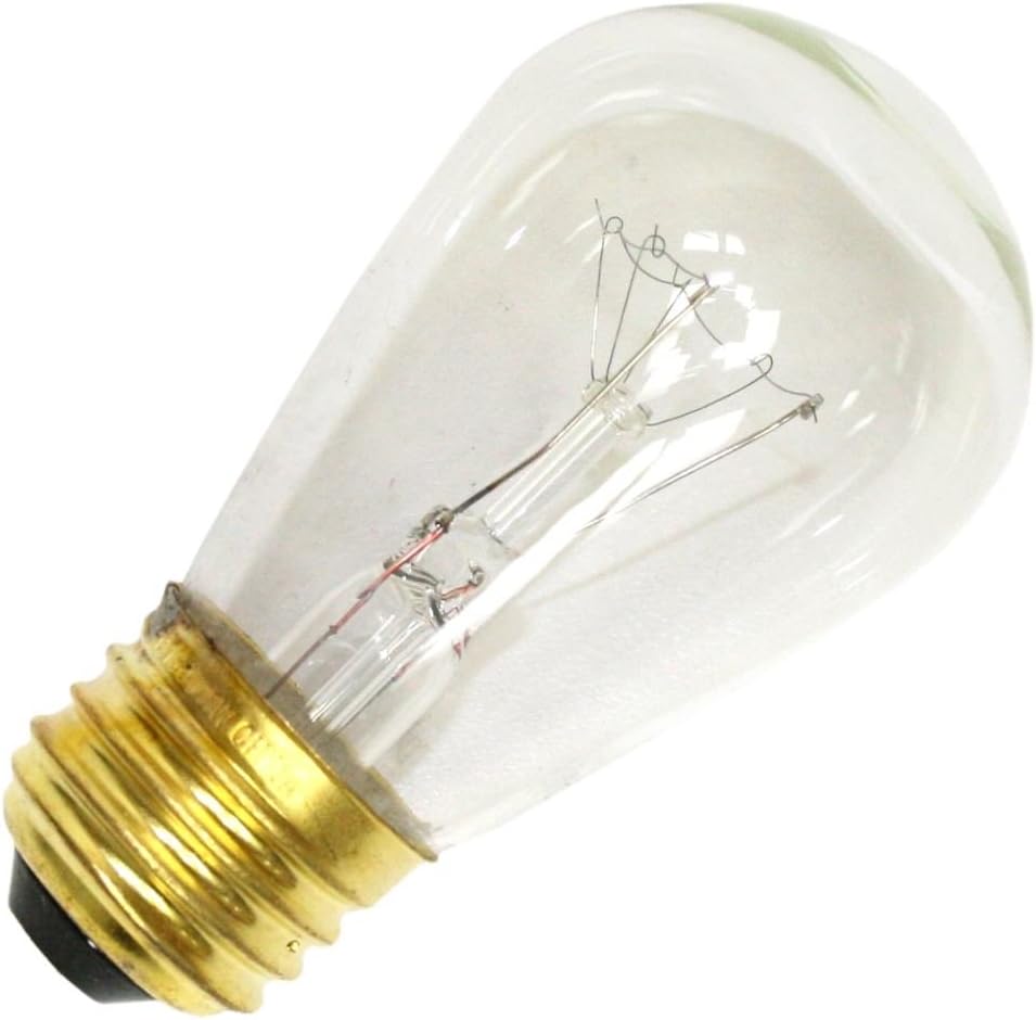 Westinghouse 0434000, 11 Watt, 130 Volt Clear Incand S14 Light Bulb ...