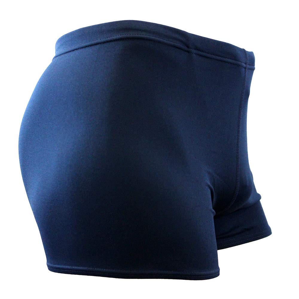 Snapklik.com : Adoretex Mens Solid Square Leg Short Swimsuit