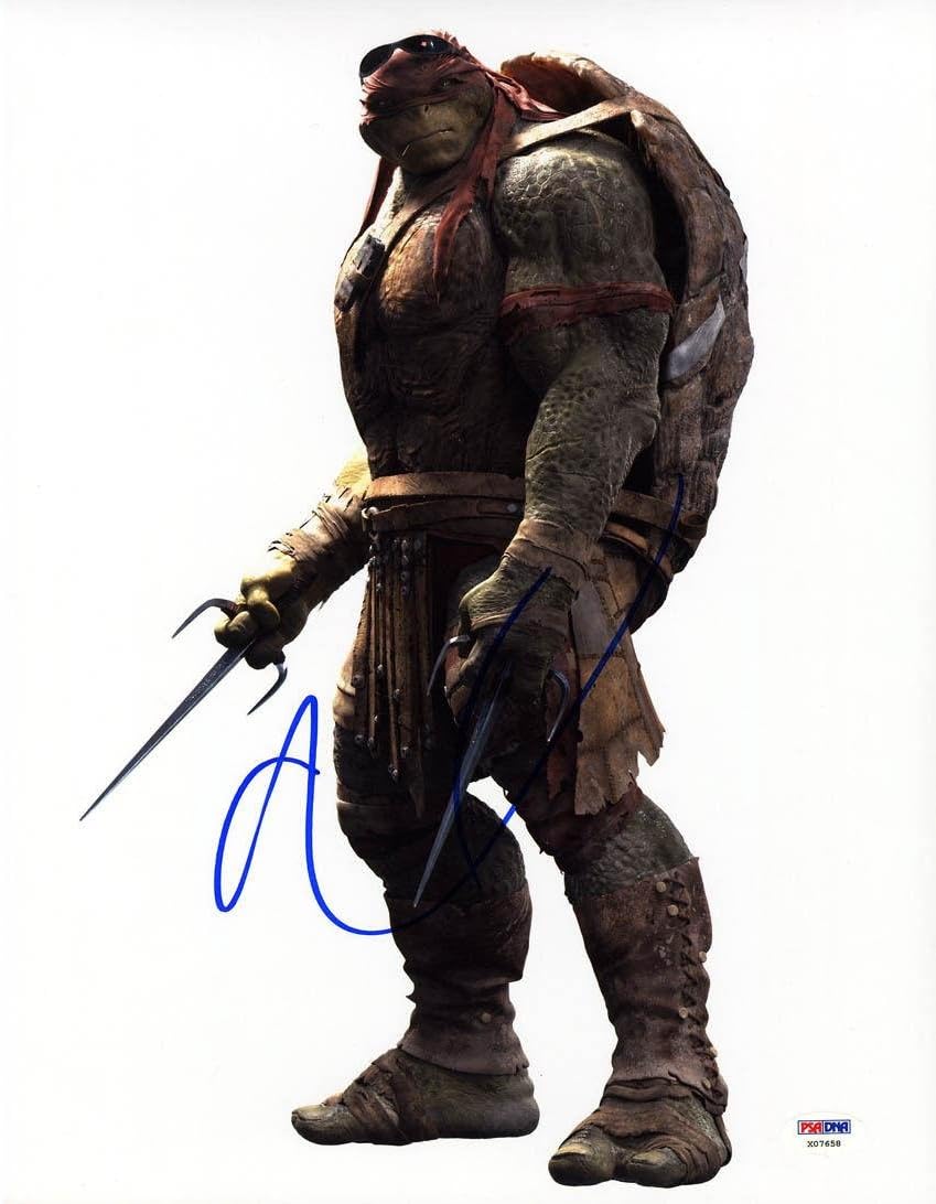 Alan Ritchson SIGNED 11x14 Photo Raphael Teenage Mutant Ninja Turtles ...