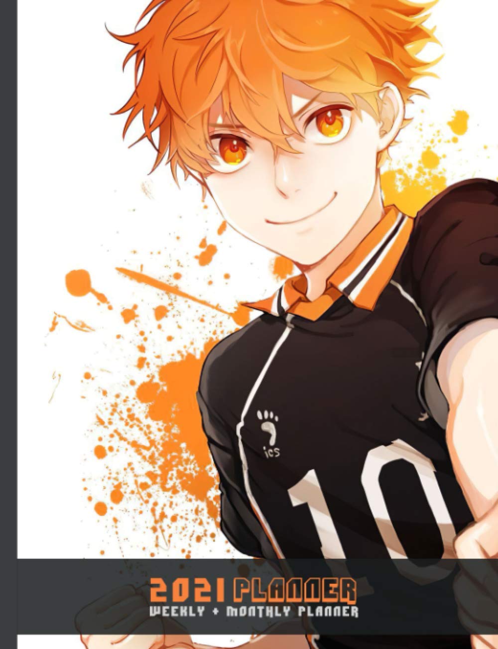 Buy 2021 Planner: Handsome Hinata Shoyo Haikyuu Japanese Manga ...