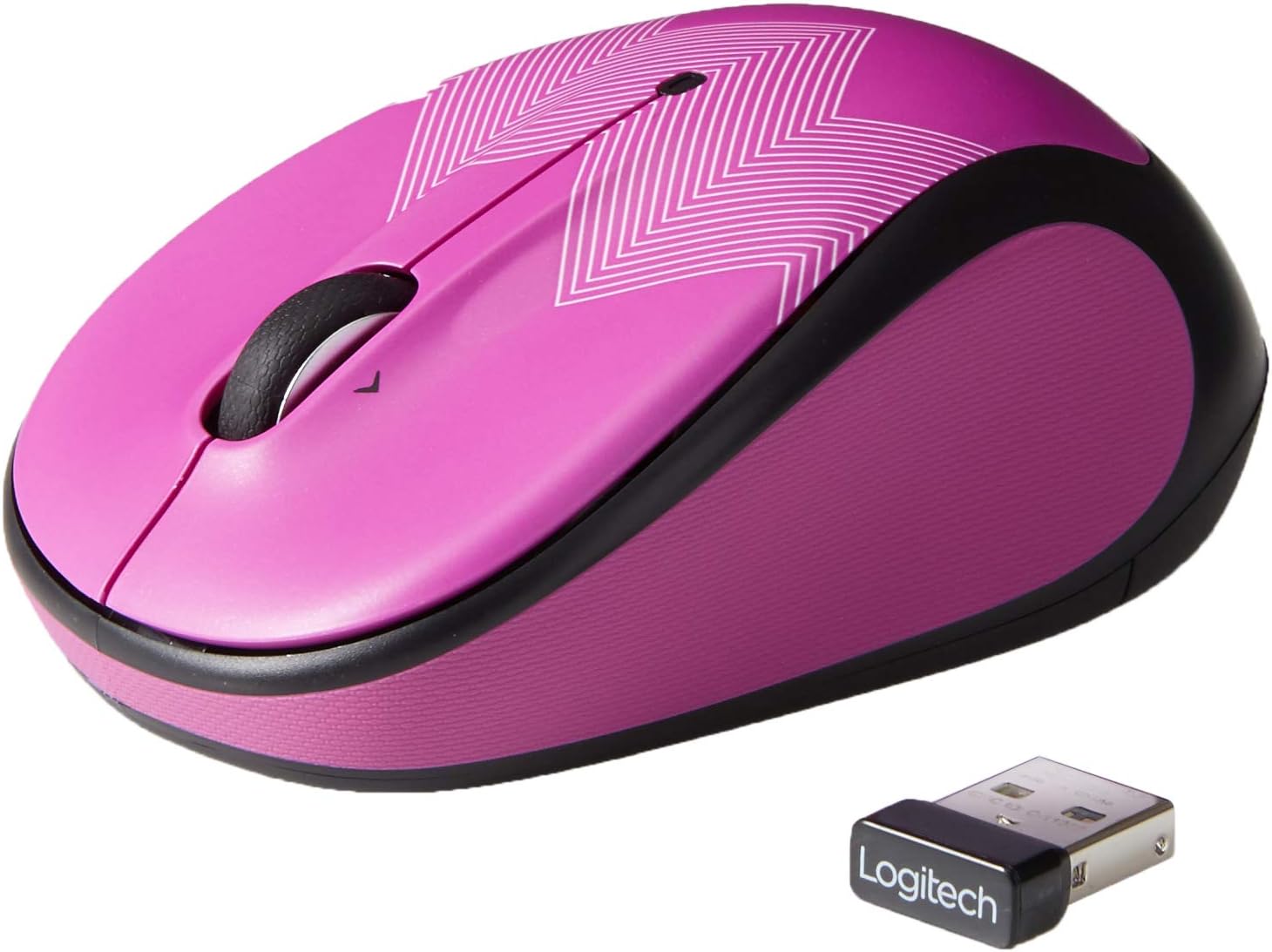 Amazon.com: Logitech Wireless Mouse, Purple Zigzag : Electronics