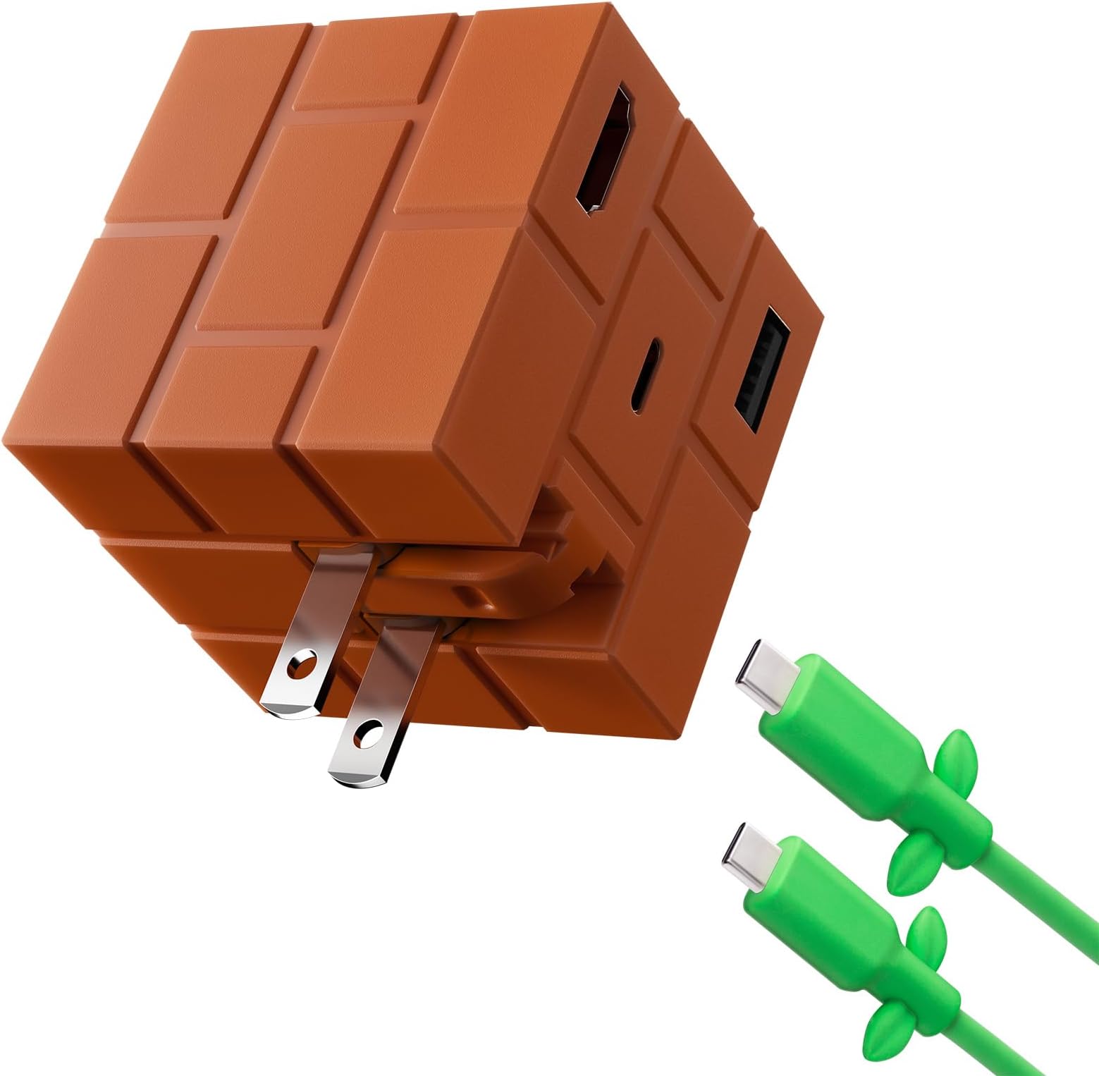 Amazon.com: POWKONG Portable 65W GaN Switch Dock Charger Witch Cable ...